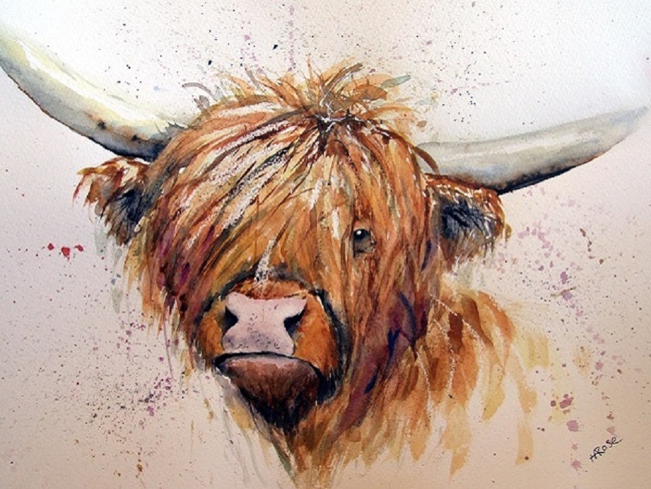 Helen April Art - Original wildlife watercolour paintings and fine art ...